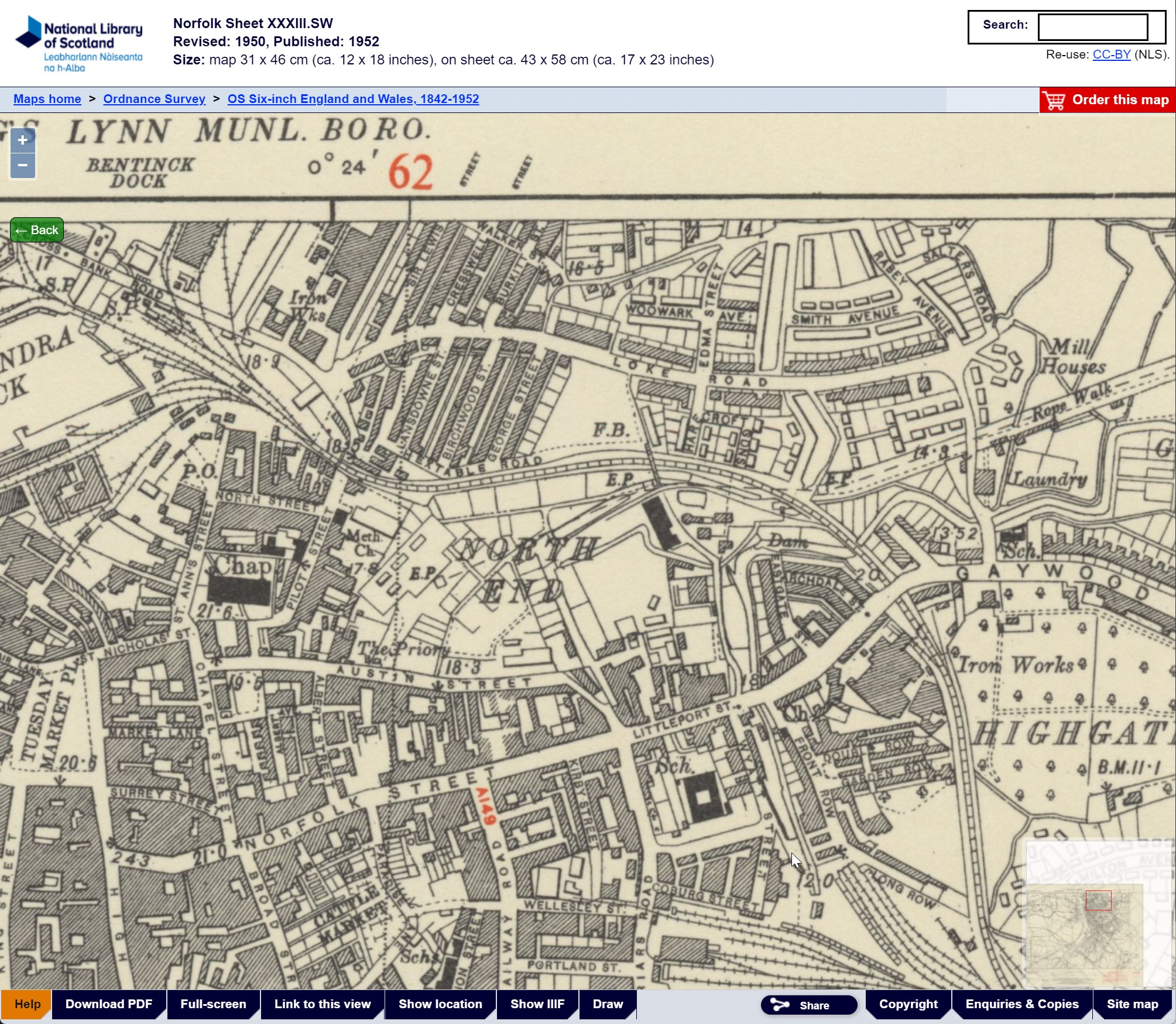 KLF • View topic - Need help please- Street Map of North End in 1940's
