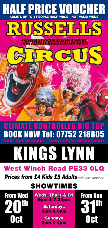 KLF • View topic - Russells International Circus